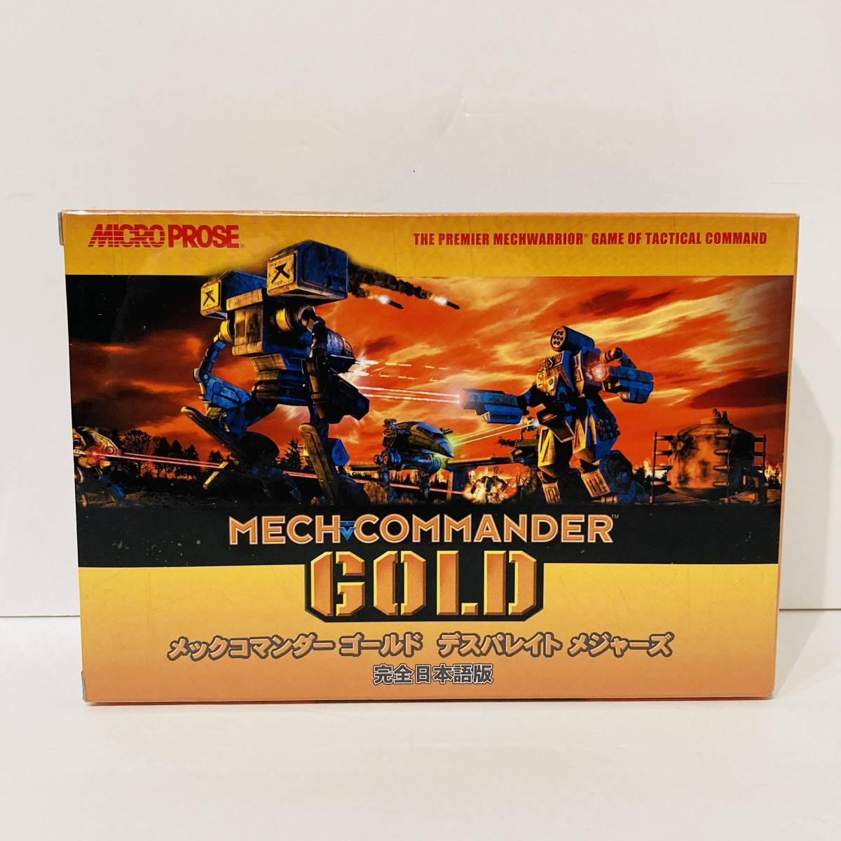 【未使用】MECH COMMANDER GOLD Windows 95/98 CD-ROM メックコマンダー ゴールド デスパレイド ...
