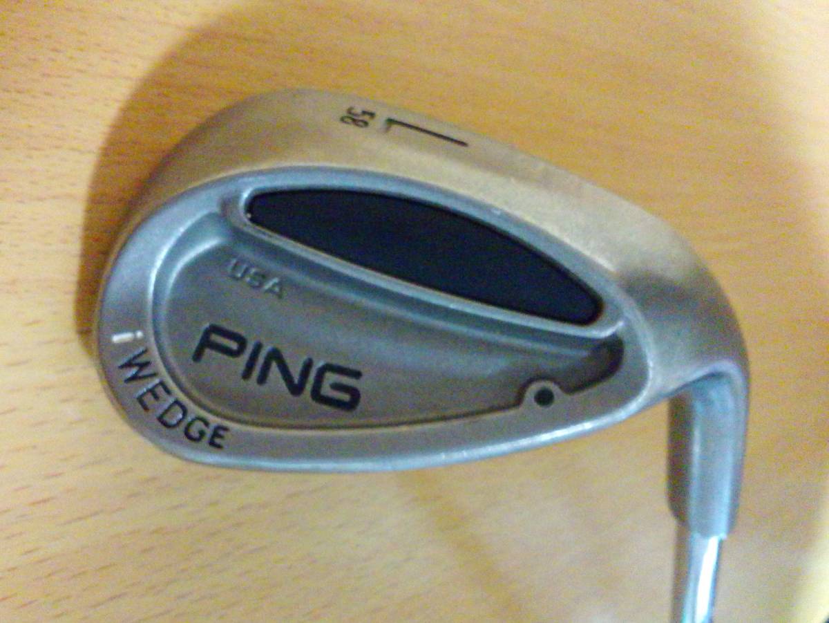 【やや傷や汚れあり】PING i WEDGE アイウェッジ LW ロブウェッジ 58度 AWT X 黒 ブラック 日本仕様の落札情報詳細 ...