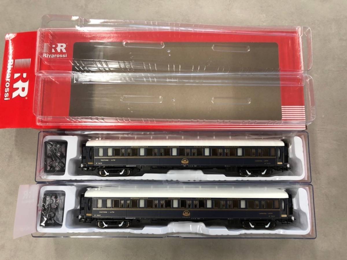 【未使用】Rivarossi HO HR4321 “Venice Simplon Orient Express” sleeping car set, epoch IV-V 2両 新品の落札情報 ...