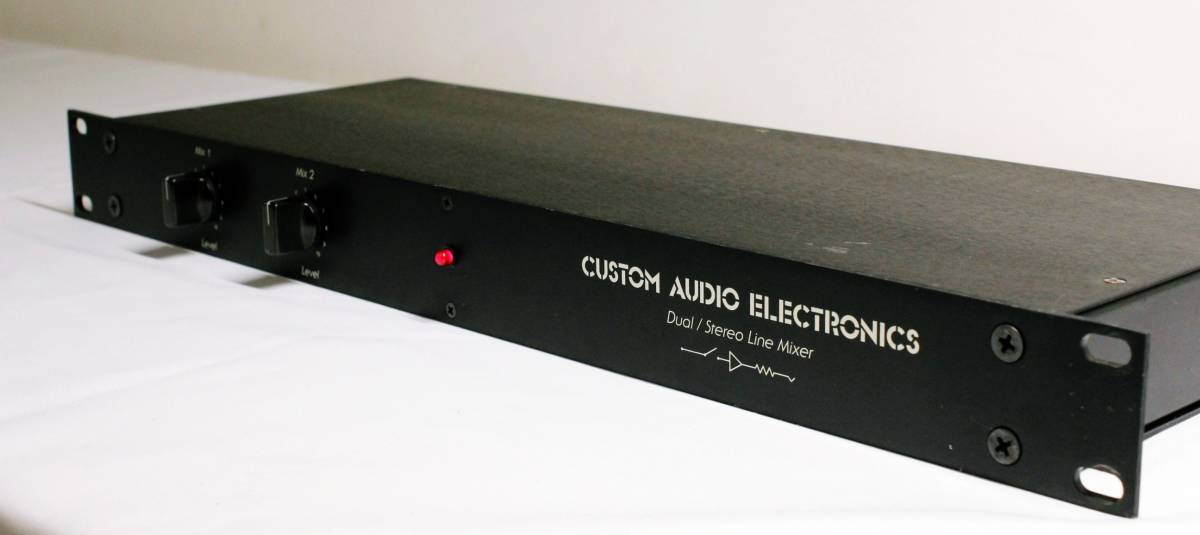 【中古】即決CAE CUSTOM AUDIO ELECTRONICS Dual / Stereo Line Mixer [検索用mini ...