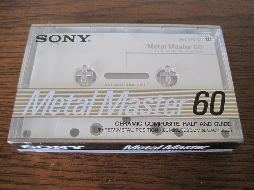 【未使用】SONYのメタルポジションカセットテープMetalMaster メタルマスター 60分なんと新品の落札情報詳細 - ヤフオク落札価格検索 オークフリー