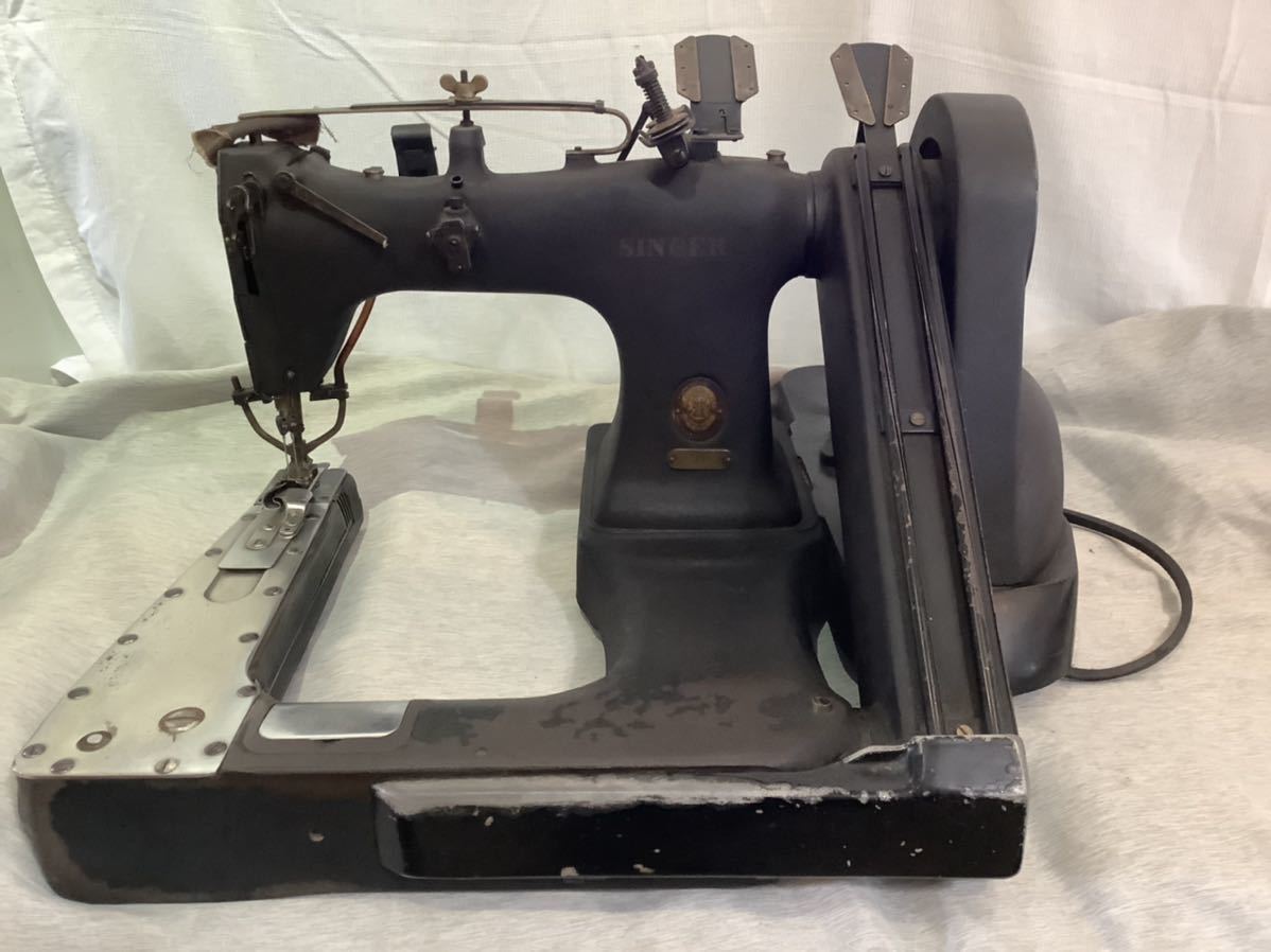 【やや傷や汚れあり】B7207 工業用ミシン ① シンガー SINGER 231-7 本体取り外し 土台無し ユーズド 昭和レトロの落札情報 ...