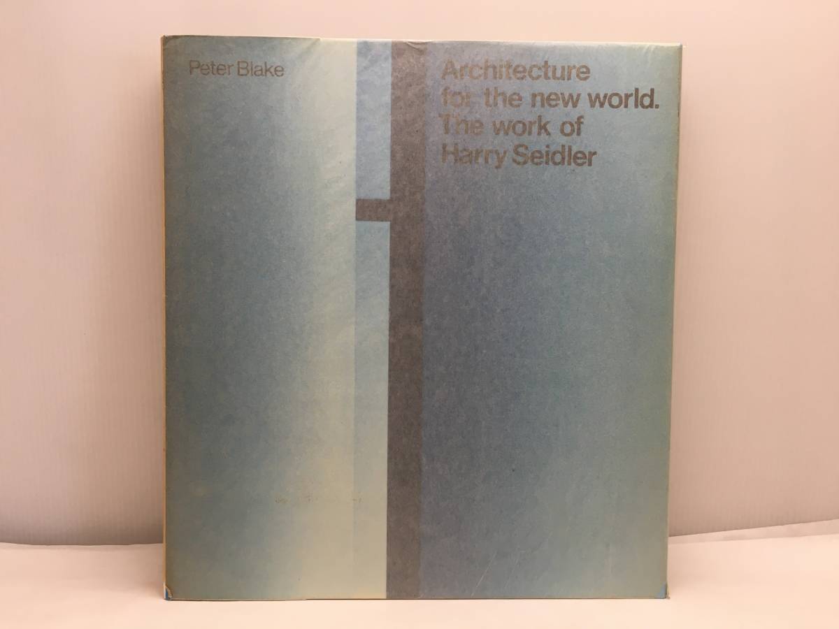 【やや傷や汚れあり】 洋書 建築 Peter Blake - Architecture for the new world. ピーター ...