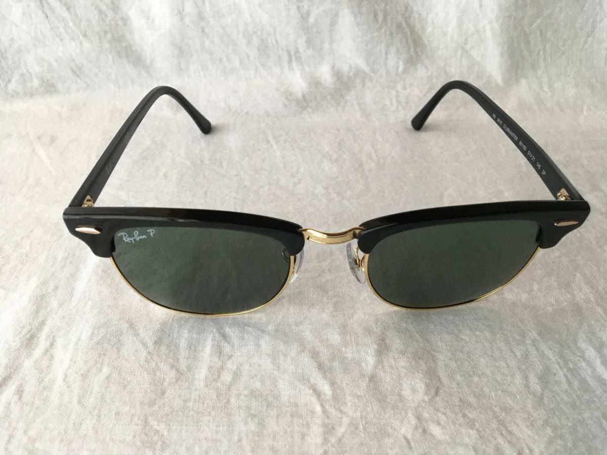 Ray Ban （レイバン） クラブマスター CLUBMASTER サングラス RB5154 4921 2000 メガネ の落札情報詳細 ...