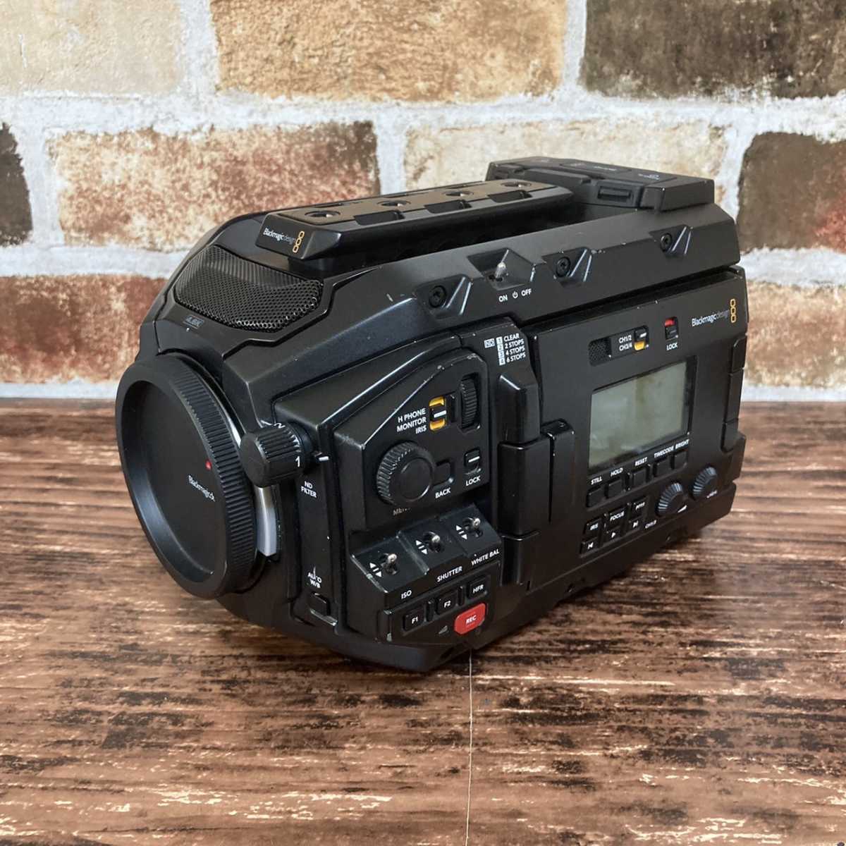 【目立った傷や汚れなし】★希少★ ブラックマジックデザイン Blackmagic Ursa Mini 4 6k Pro 本体 デジタルフィルム