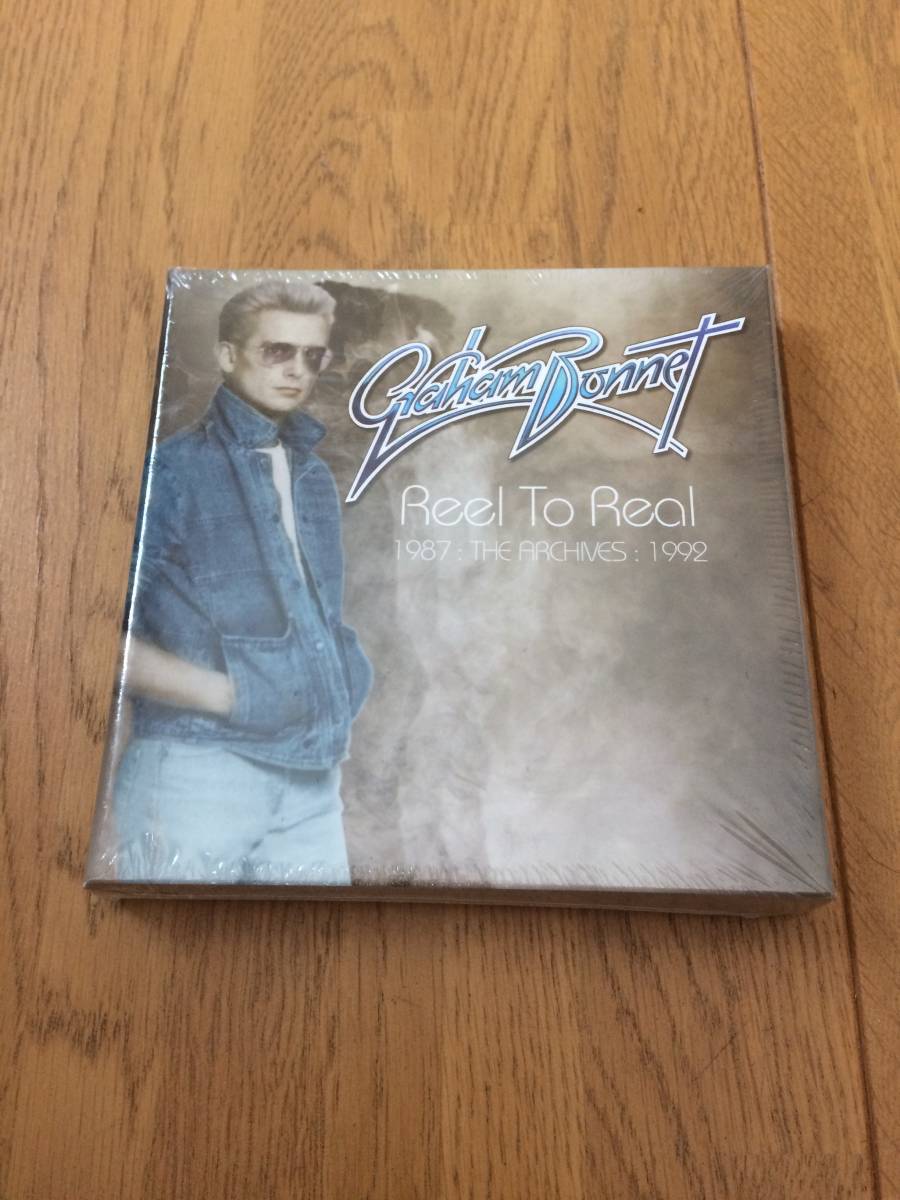 【未使用】新品未開封 3枚組 GRAHAM BONNET グラハムボネット/REAL TO REAL～ALCATRAZZ、RAINBOW ...