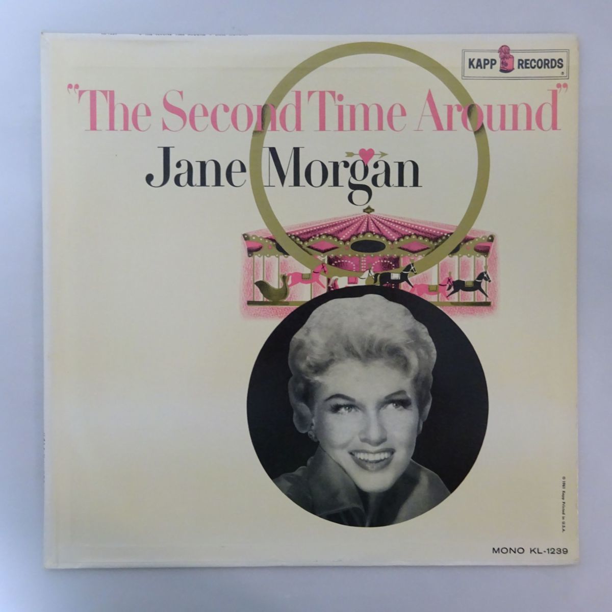 【やや傷や汚れあり】13067558;【US盤/KAPP/MONO】Jane Morgan / The Second Time Aroundの ...