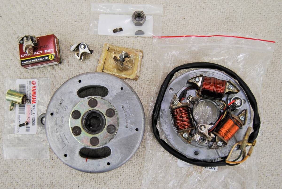 【新品】6Vステーターコイル・ポイント点火用SS50・C50Z2・C70Z2・C90・モンキー・ゴリラ・ダックス・シャリー・4mini・ホンダ ...