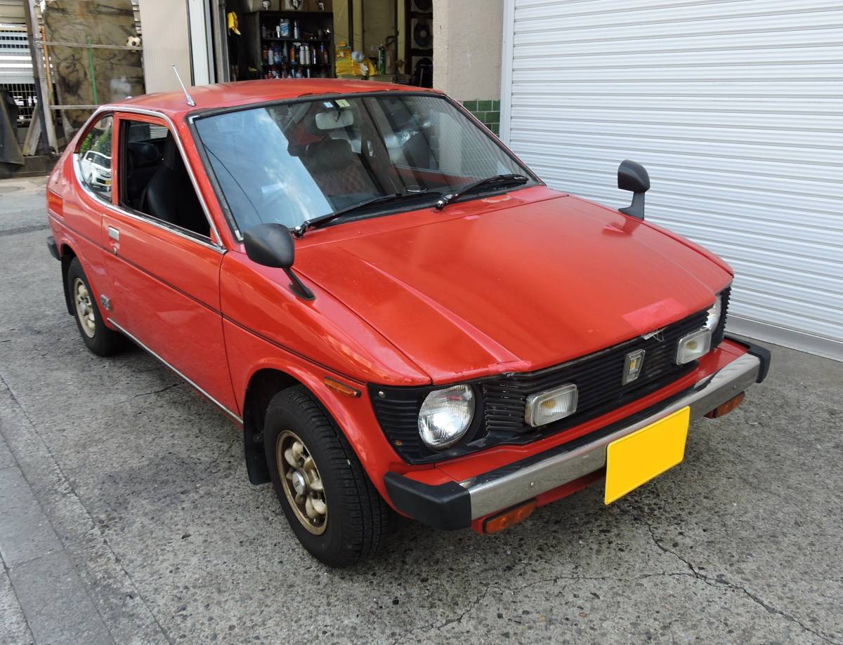 【走行距離 99,172 km】1円スタート 売切 車検付 昭和55年 スズキ セルボ SS20 2スト 2サイクル 2ST T5A MT ...