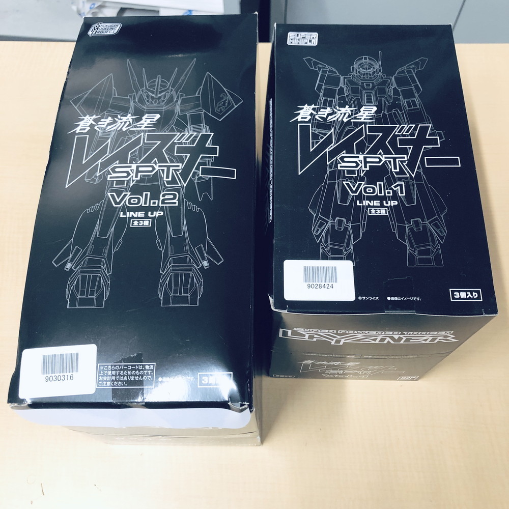 【やや傷や汚れあり】【外箱未開封&開封済】スーパーミニプラ 蒼き流星sptレイズナー Vol 1&vol 2の落札情報詳細 ヤフオク落札