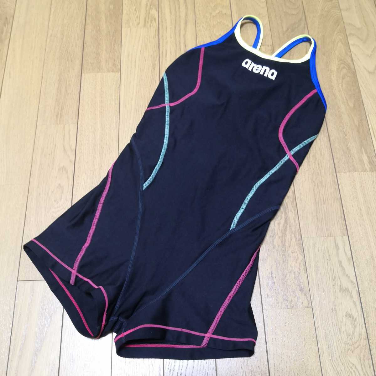 【目立った傷や汚れなし】arena Mサイズ FSA-0600W タフスーツ 練習水着 競泳水着 トレーニング水着 ミドルスパッツ ブラック系 TOUGH SUITS アリーナの落札情報詳細 ...