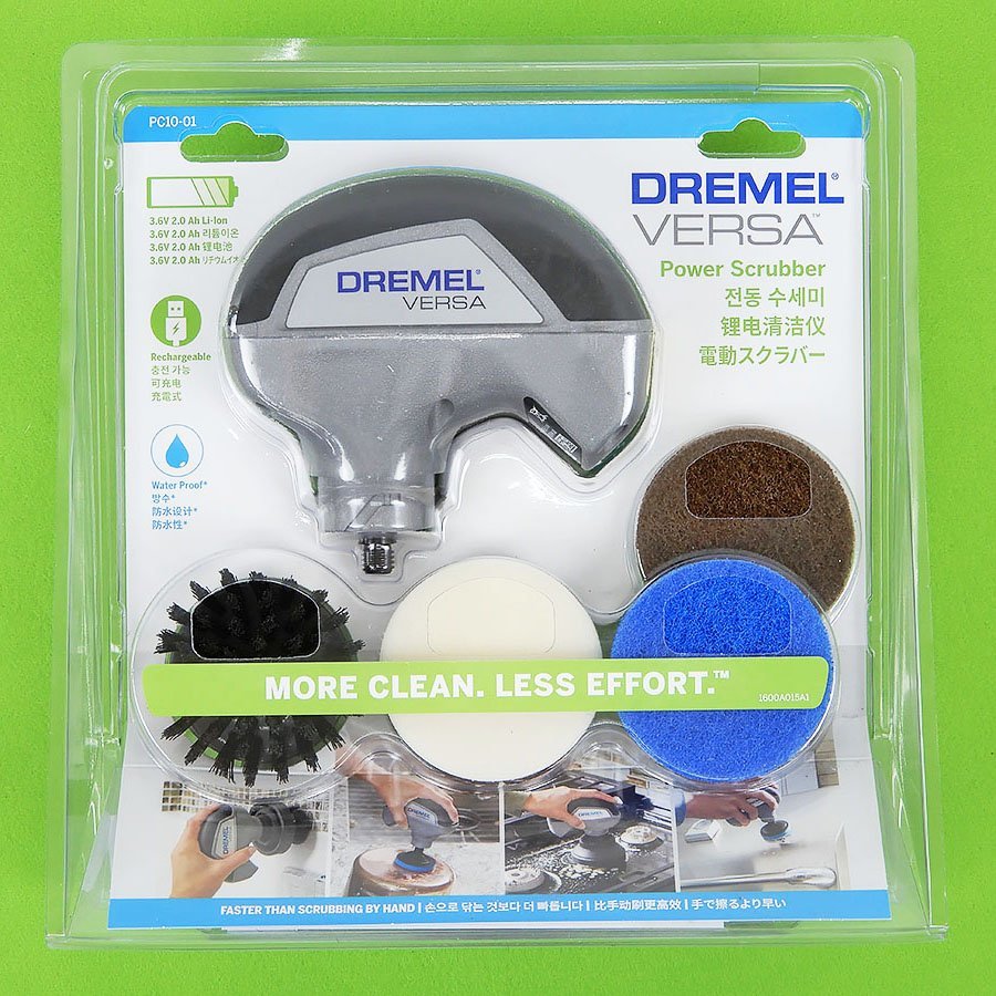 【未使用】未開封品 DREMEL VERSA ドレメル バーサ コードレス お掃除回転ブラシ 電動スクラバー PC10-01 3.6V 2.0Ah リチウムイオン [Y1443]の落札情報詳細 ...