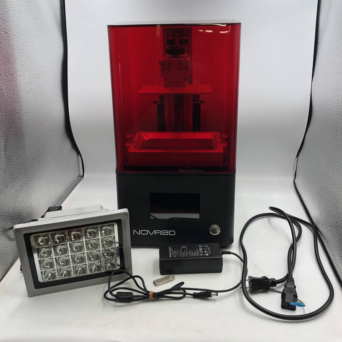 【傷や汚れあり】shenzhen NOVA 3Dプリンター L3134B 現状品 UVレジン用硬化ライト付の落札情報詳細 - ヤフオク落札価格情報 オークフリー