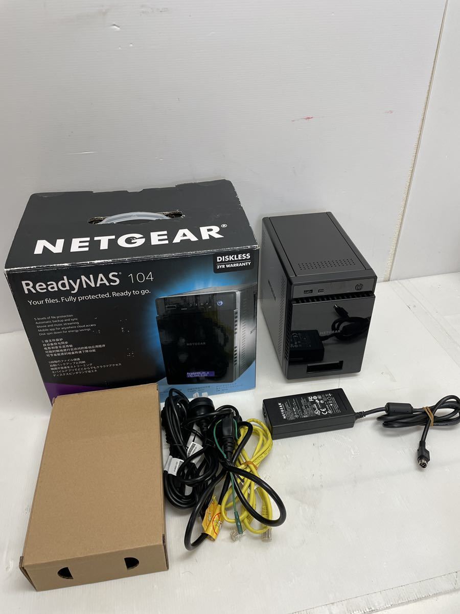【やや傷や汚れあり】ReadyNAS 104 4ベイ デスクトップ型ネットワークストレージの落札情報詳細 - ヤフオク落札価格検索 オークフリー