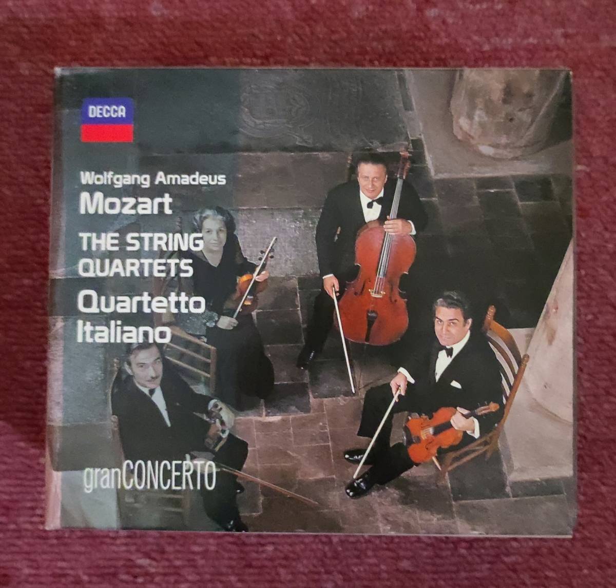 【目立った傷や汚れなし】モーツアルト弦楽四重奏曲全集 イタリア四重奏団(8枚組) Mozart Complete String Quartets by Quartetto Italiano 8 ...