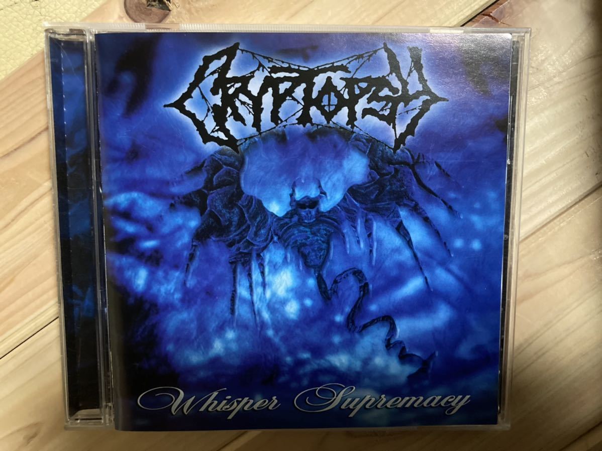 【やや傷や汚れあり】CRYPTOPSY【国内CD WHISPER SUPREMACY】DEATHMETAL/THRASHの落札情報詳細 - ヤフオク落札価格情報 オークフリー