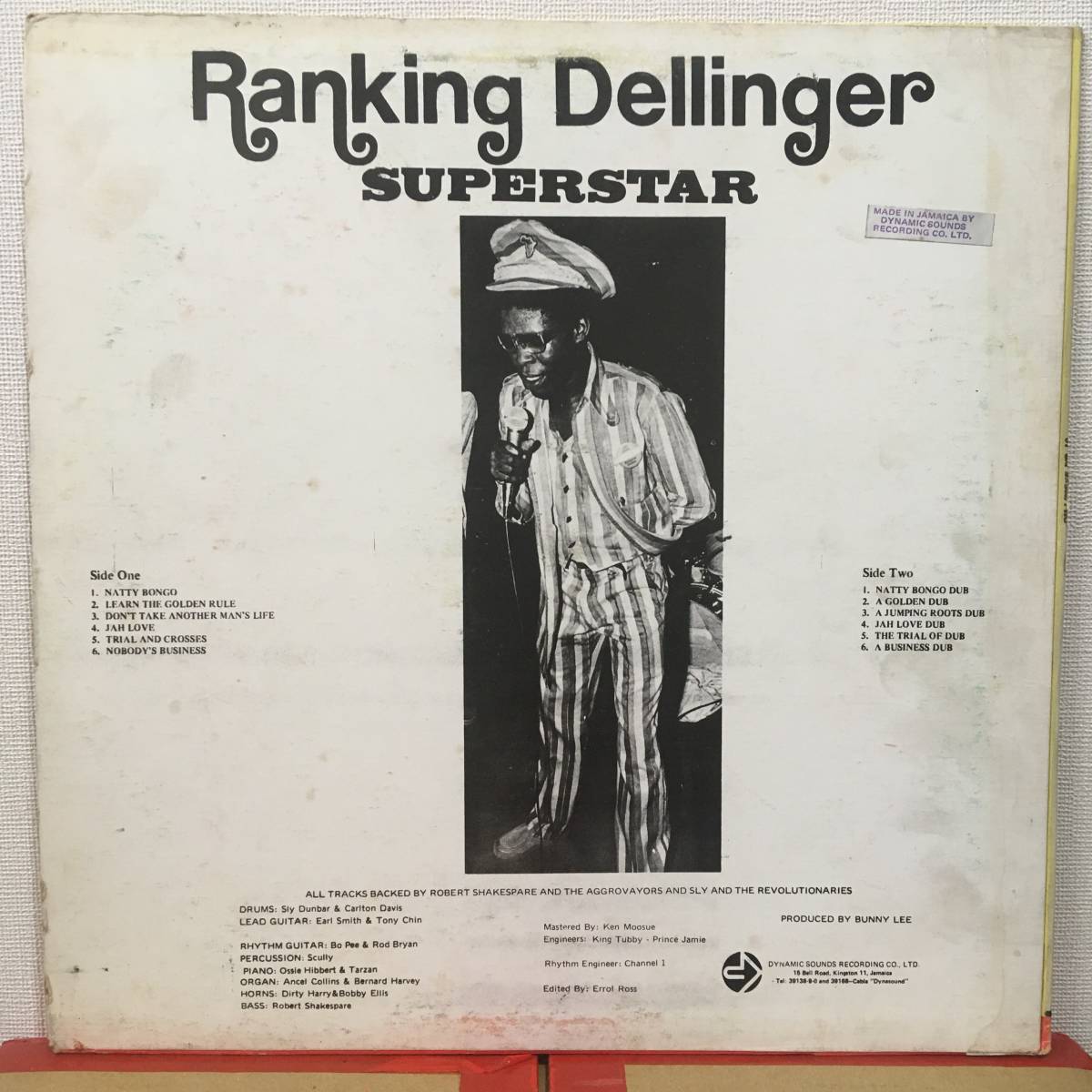【傷や汚れあり】Ranking Dellinger / Superstar [Weed Beat - WB 10]の落札情報詳細 - ヤフオク ...