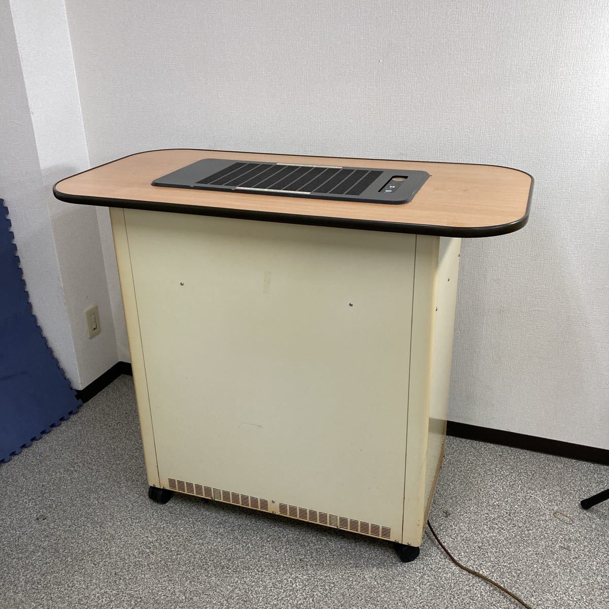 【やや傷や汚れあり】ID1904: ミドリ安全 分煙機 PALCLEAN MKS-15RCP喫煙カウンター サークルプラズマ脱臭方式 人感 ...