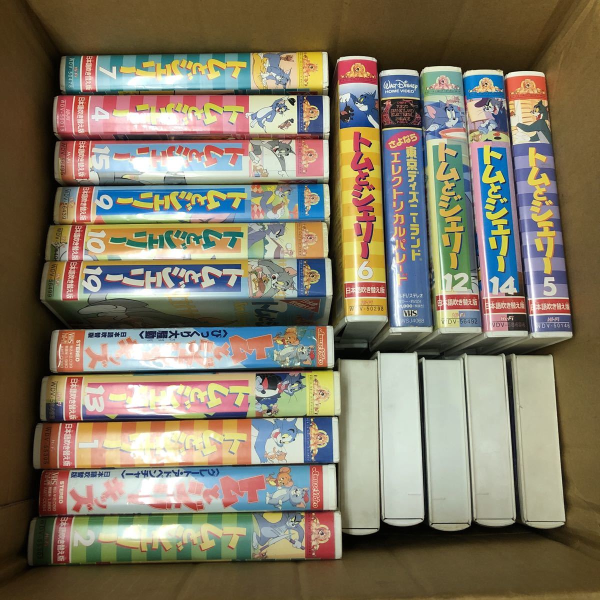 【傷や汚れあり】ビデオテープ Vhs ディズニー トムとジェリー他50点以上 大量まとめセット B 1の落札情報詳細 ヤフオク落札価格検索 オークフリー