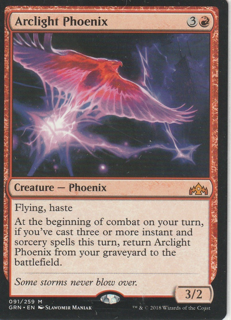 【未使用に近い】MTG 弧光のフェニックス/Arclight Phoenix GRN 英語版 在庫4枚 ローダ―発送の落札情報詳細 ...