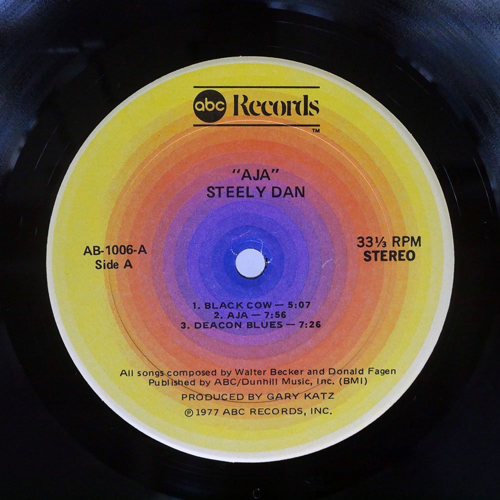 【目立った傷や汚れなし】米 STEELY DAN/AJA/ABC AA-1006 の落札情報詳細| ヤフオク落札価格情報 オークフリー