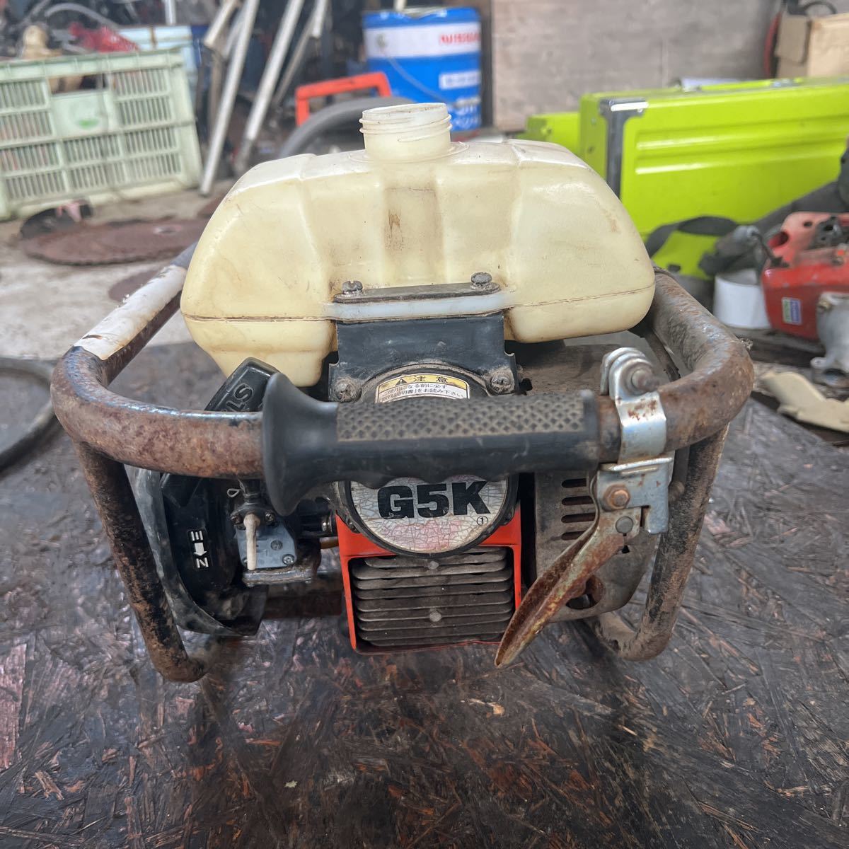 【全体的に状態が悪い】ゼノア ZENOAH G5K オーガのエンジン 大型エンジン 部品 草刈機 刈払機 ジャンク の落札情報詳細| ヤフオク落札価格情報 オークフリー