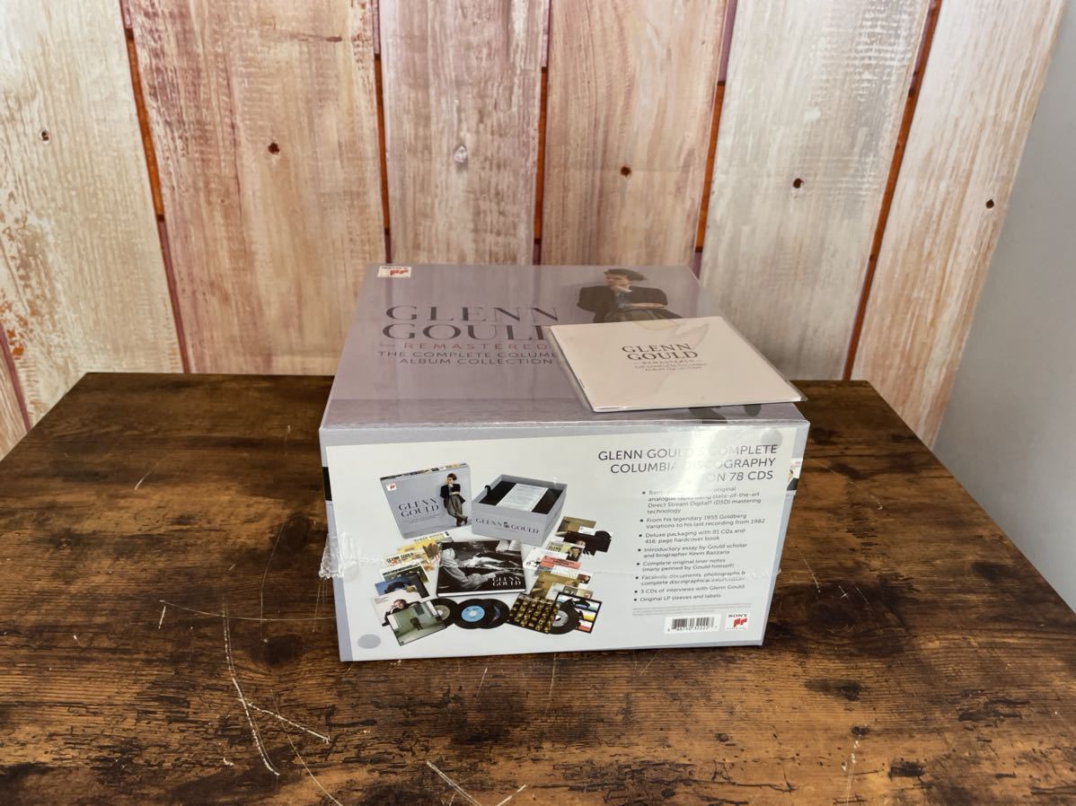 【未使用】【P1022】グレン・グールド GLENN GOULD リマスタード REMASTARED THE COMPLETE COLUMBIA ALBUM COLLECTION 81CD ...