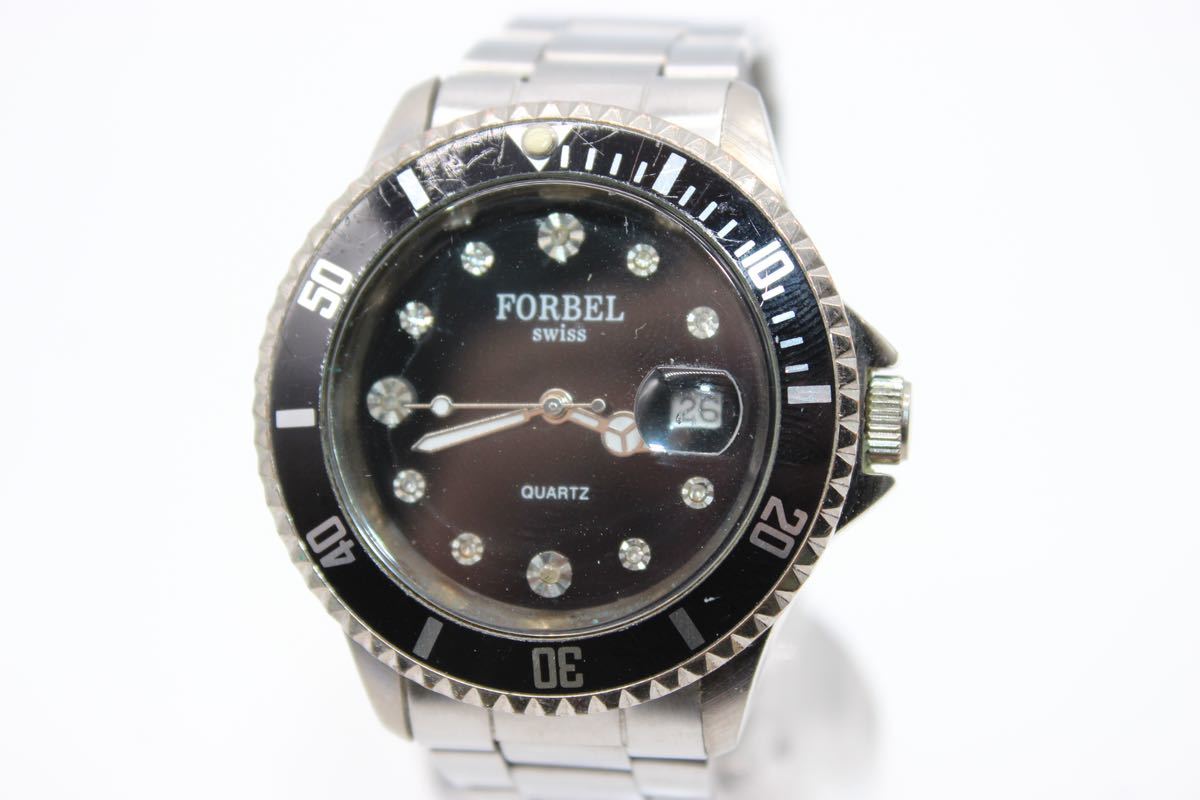 【やや傷や汚れあり】FORBEL SWISS メンズ 腕時計 クォーツ 稼働中の落札情報詳細 - Yahoo!オークション落札価格検索 オークフリー