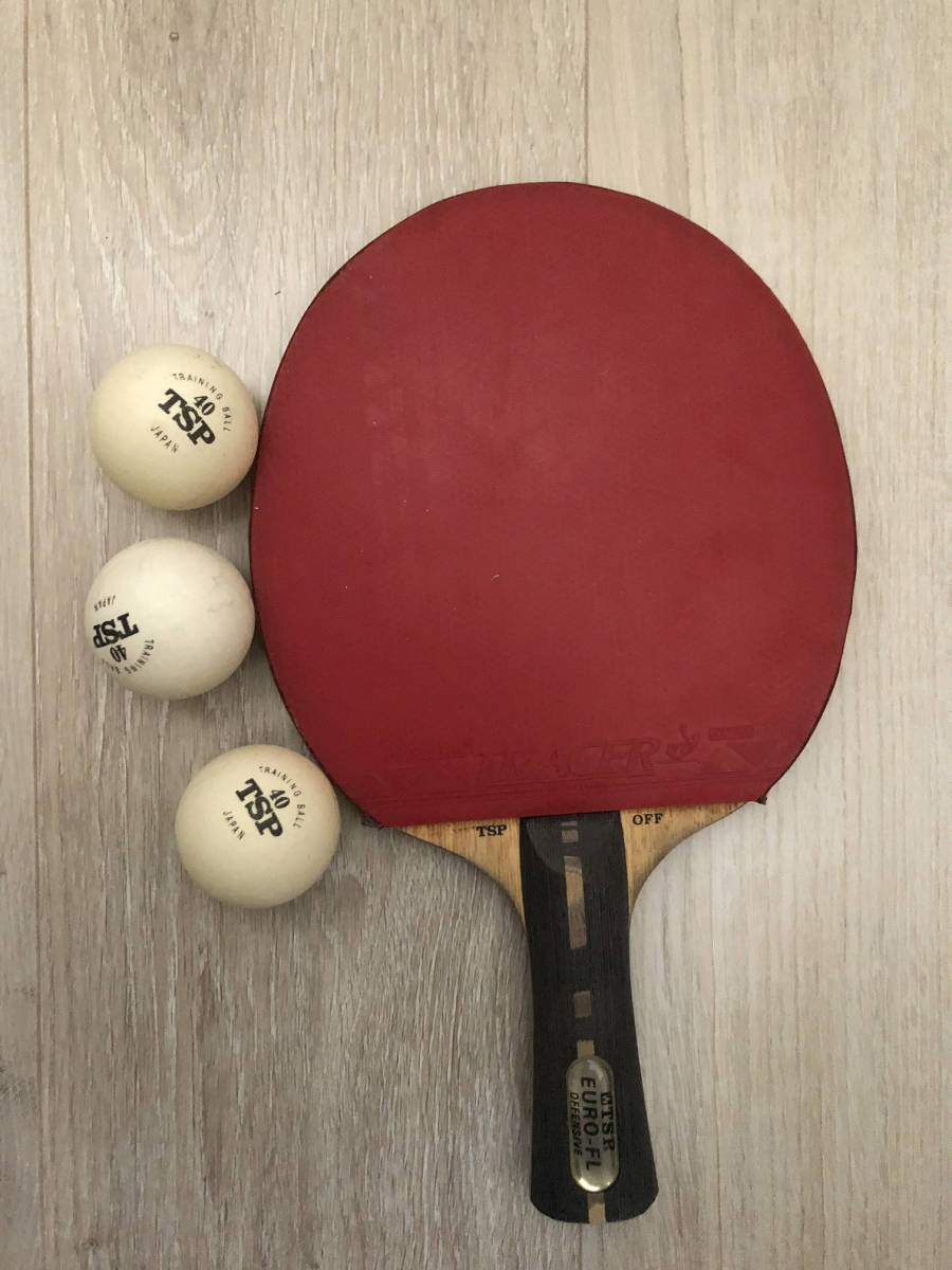 【やや傷や汚れあり】【中古】卓球 ラケット tsp euro-fl の落札情報詳細 - ヤフオク落札価格情報 オークフリー