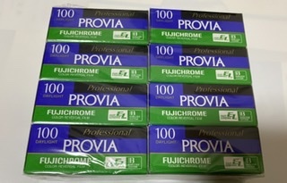 【未使用】★ビンテージ★FUJI FILM 富士フィルム FUJICHROME R100 10本セット 期限切れ フジクローム R100 ...