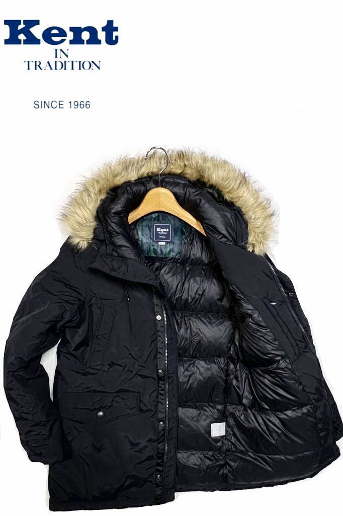 【目立った傷や汚れなし】1円〜美品 Kent IN TRADITION ケント N-3Bタイプ/フライトジャケット/ダウンコートM/撥水/紳士 アイビー アメトラ ブラックVAN JAC ...