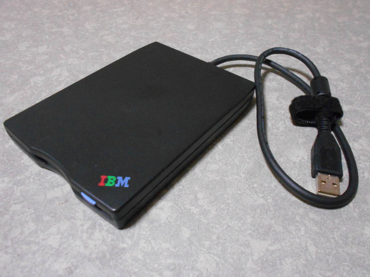 【中古】0375 IBM USB portable Diskette Drive フロッピーディスクドライブ 未使用？極美品 Sケース付き の ...