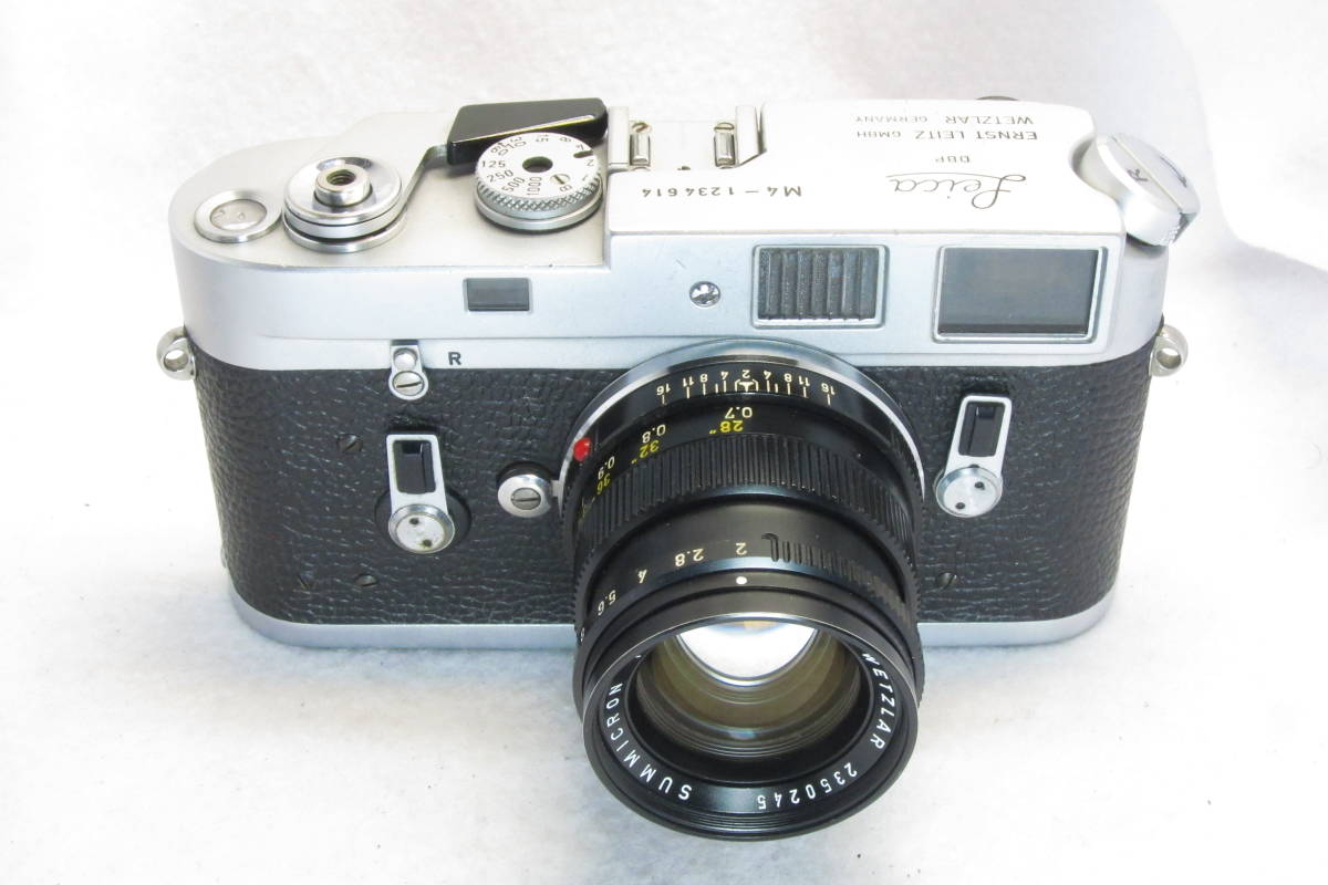 【未使用に近い】ライカ ズミクロンM f2/35mm ASPH. 11673 ブラック LEICA Summicron GERMANY 5th ...