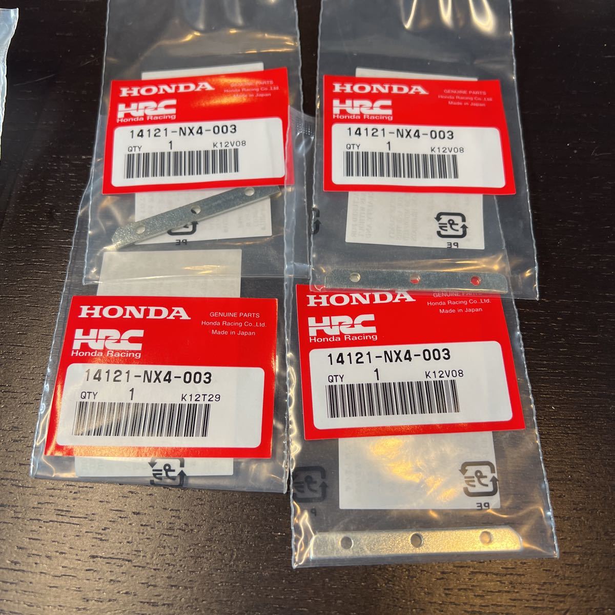 【未使用】未使用 未開封 ホンダ純正部品 ストッパーリードバルブ 4個セット 14121-NX4-003の落札情報詳細 - ヤフオク落札価格 ...