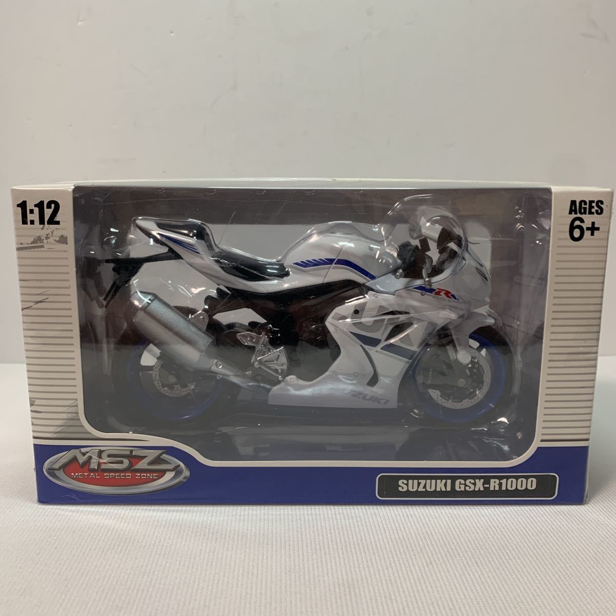 【未使用】未使用 DIECAST METAL 1/12 SUZUKI GSX-R1000 YAMAHA ヤマハ バイク 玩具BMW S1000 ...