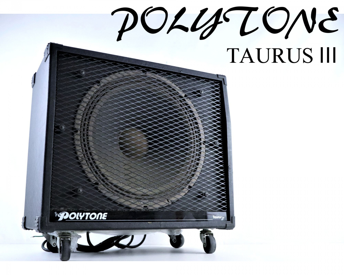 【やや傷や汚れあり】動作OK・レア!!! POLYTONE / ポリトーン - TAURUS 3 / TAURUS Ⅲ ギターアンプ エレキ ...