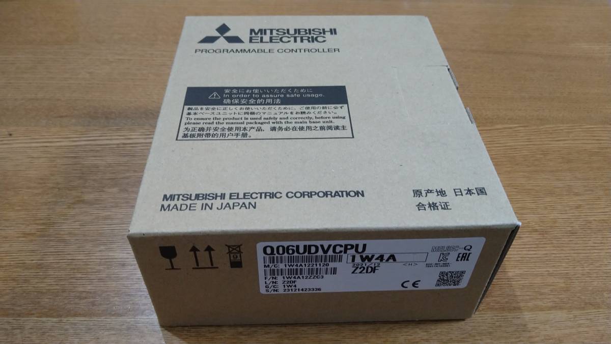 【未使用】ユニバーサルモデル高速タイプQCPU Q06UDVCPU 未使用新品！！！の落札情報詳細 - ヤフオク落札価格検索 オークフリー