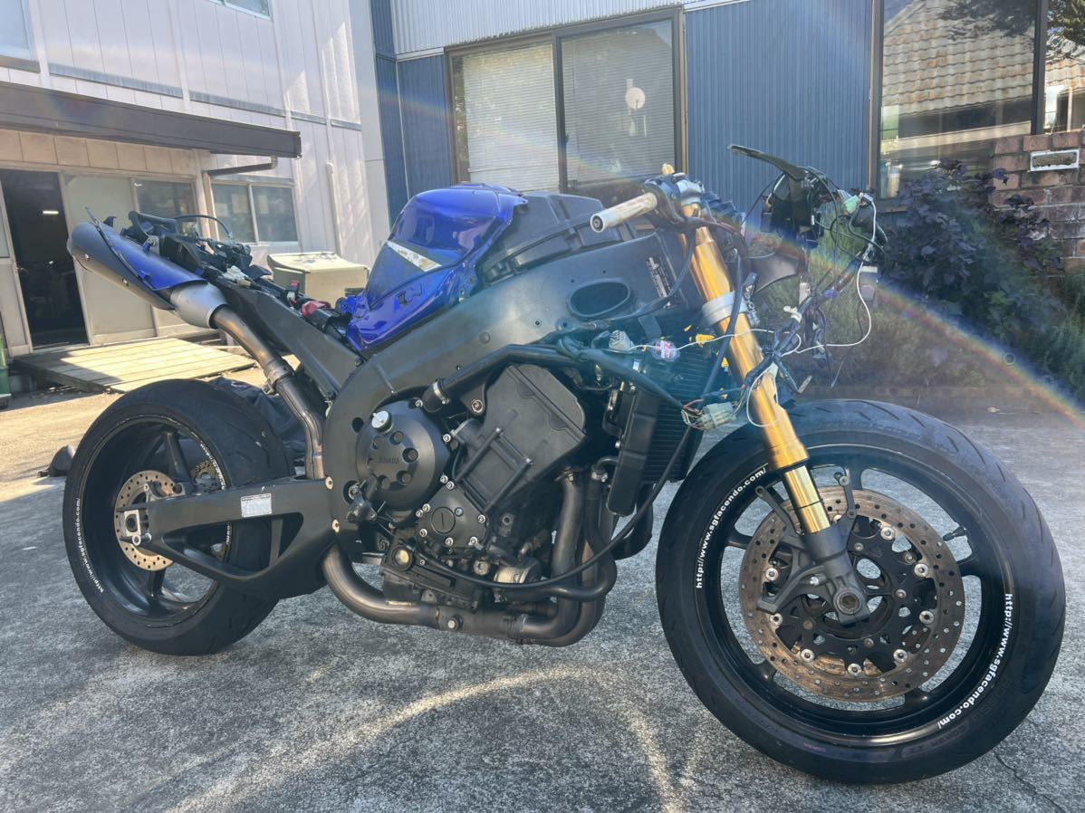 【全体的に状態が悪い】YZF R1 5VY 車体 部品取り ヤマハ YAMAHAの落札情報詳細 - ヤフオク落札価格検索 オークフリー