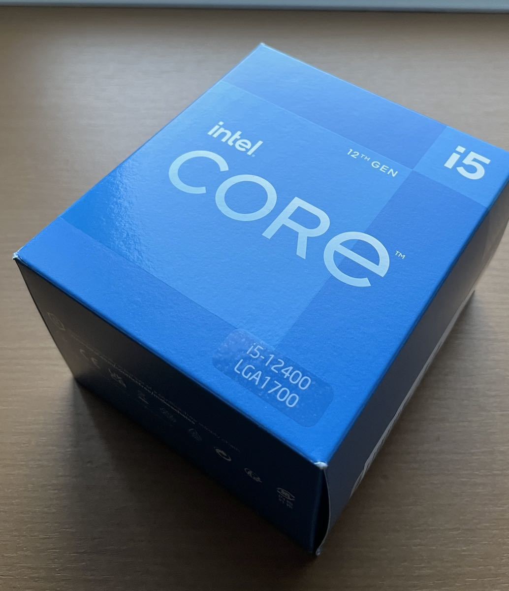【未使用に近い】インテル INTEL CPU Core i5 12400 BX8071512400 BOX 1回通電のみの落札情報詳細 - ヤフオク落札価格検索 オークフリー