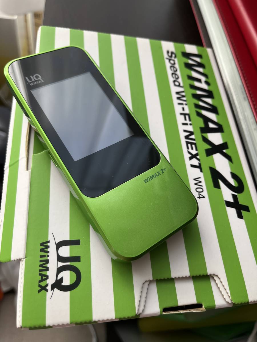 【未使用に近い】UQ WiMAX2+ Speed Wi-Fi NEXT W04 Wi-Fiルータ 新品同様の落札情報詳細 - ヤフオク落札価格検索 オークフリー