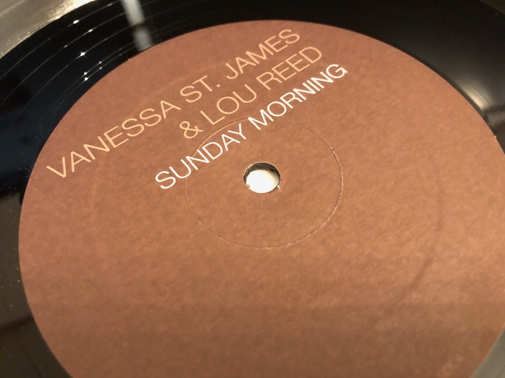 【やや傷や汚れあり】12”★Vanessa St James & Lou Reed / Sunday Morning / VELVET ...