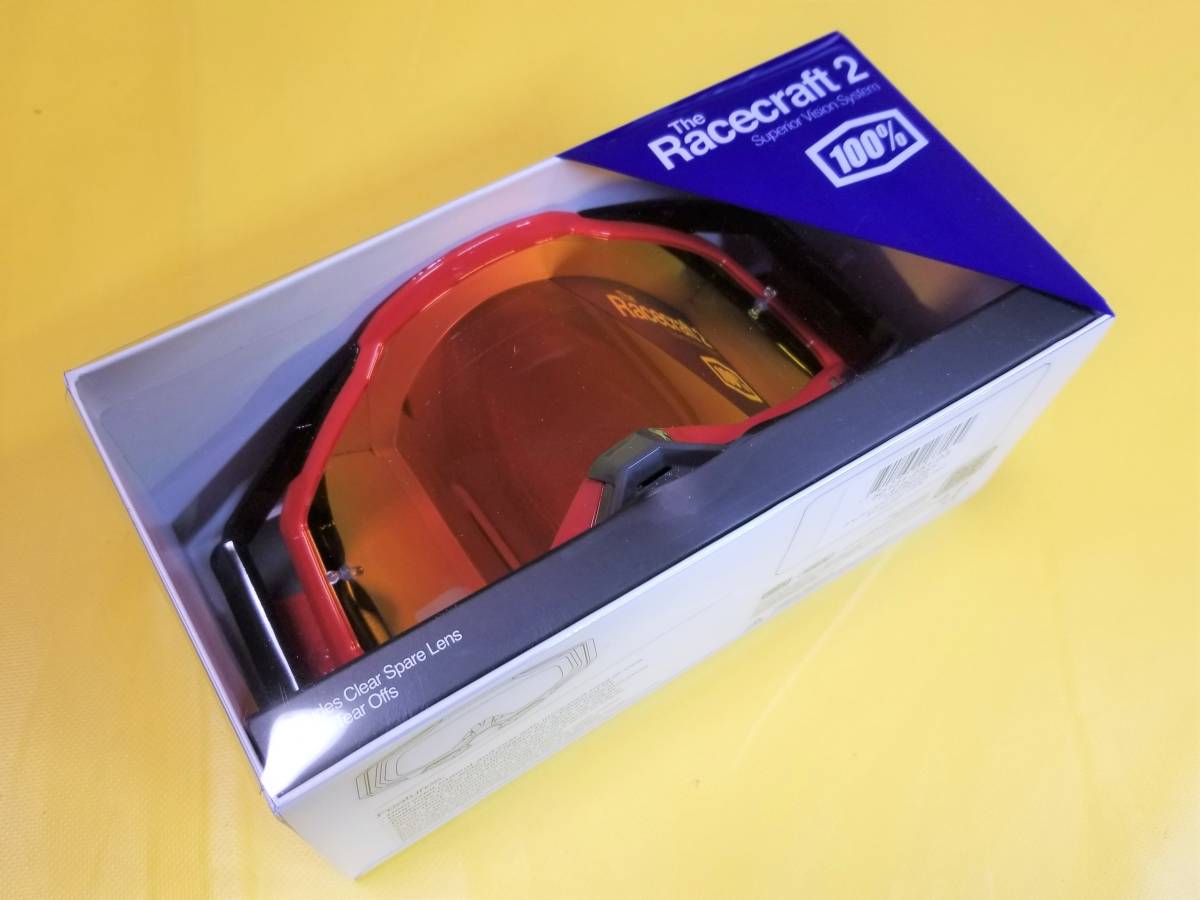【未使用】100% Racecraft 2 ゴーグル RBの落札情報詳細 - ヤフオク落札価格検索 オークフリー
