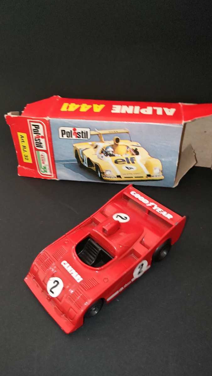 【やや傷や汚れあり】ミニカー POLISTIL ポリスティル RJ34 ALFA ROMEO 33TT 12 アルファロメオ CAMPARI ...