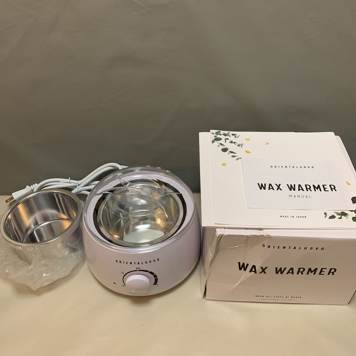 【未使用】オリエンタルウォーボ ワックスウォーマーWH001の落札情報詳細 - ヤフオク落札価格検索 オークフリー