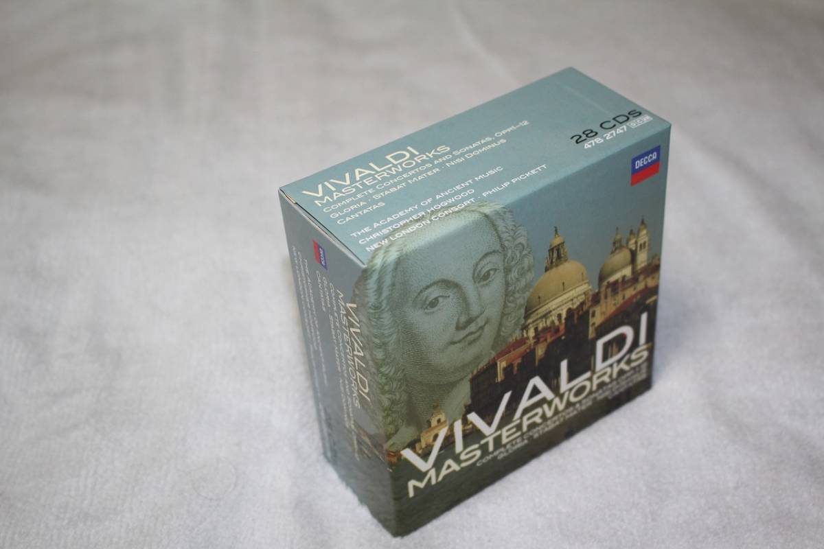 【未使用に近い】Vivaldi (ヴィヴァルディ) ④ Masterworks ★ DECCA 28枚組紙ジャケット輸入盤Box Set ...