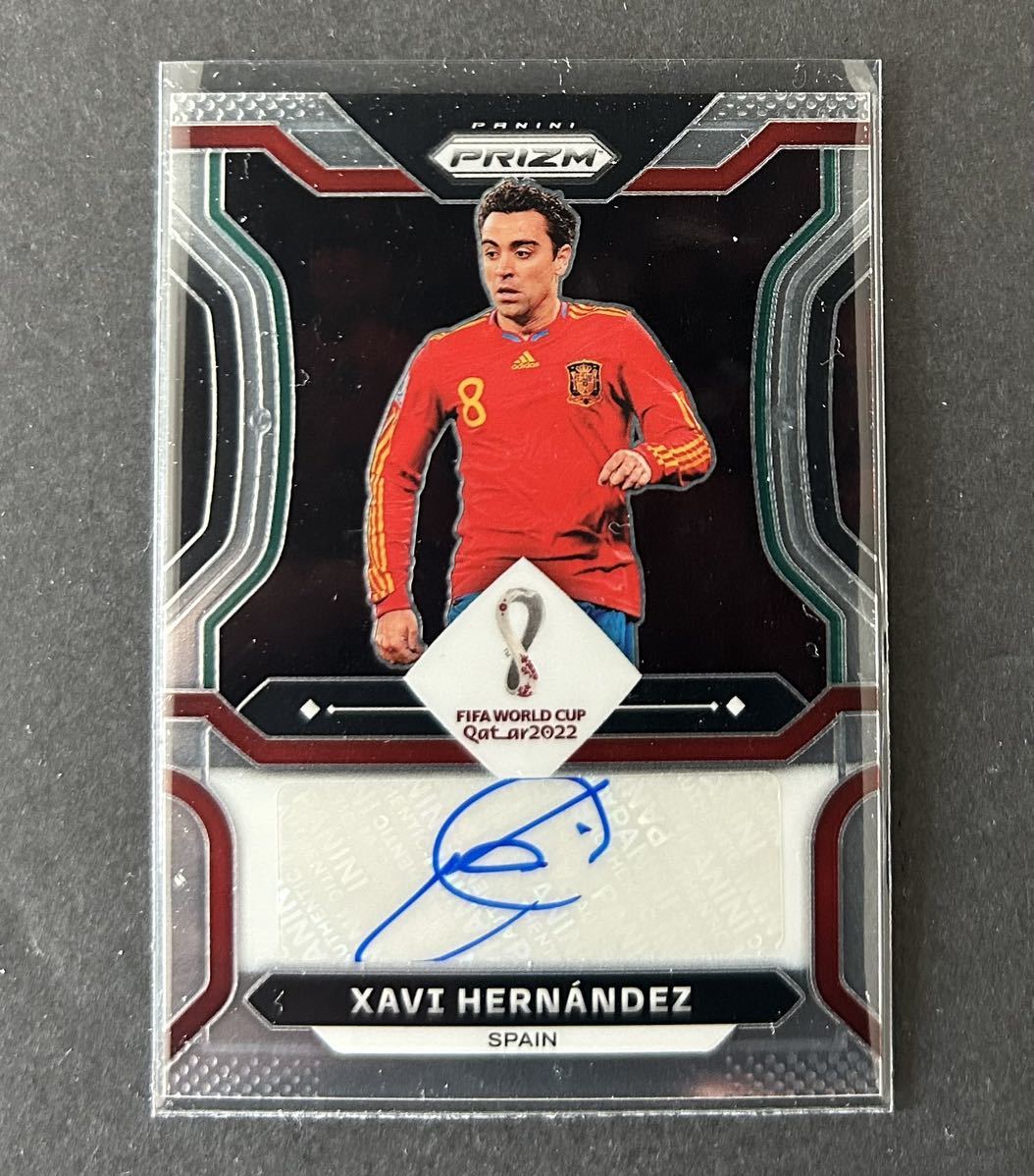 【未使用に近い】2022 Prizm Soccer Xavi Hernandez Spain Auto FIFA World Cup FC Barcelona シャビ・エルナンデス の落札情報 ...