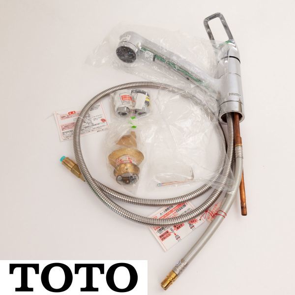 【中古】未使用 TOTO キッチン用水栓 TKHG32PBE エコシングル水栓 ハンドシャワータイプ ＠100 の落札情報詳細| ヤフオク落札価格情報 オークフリー