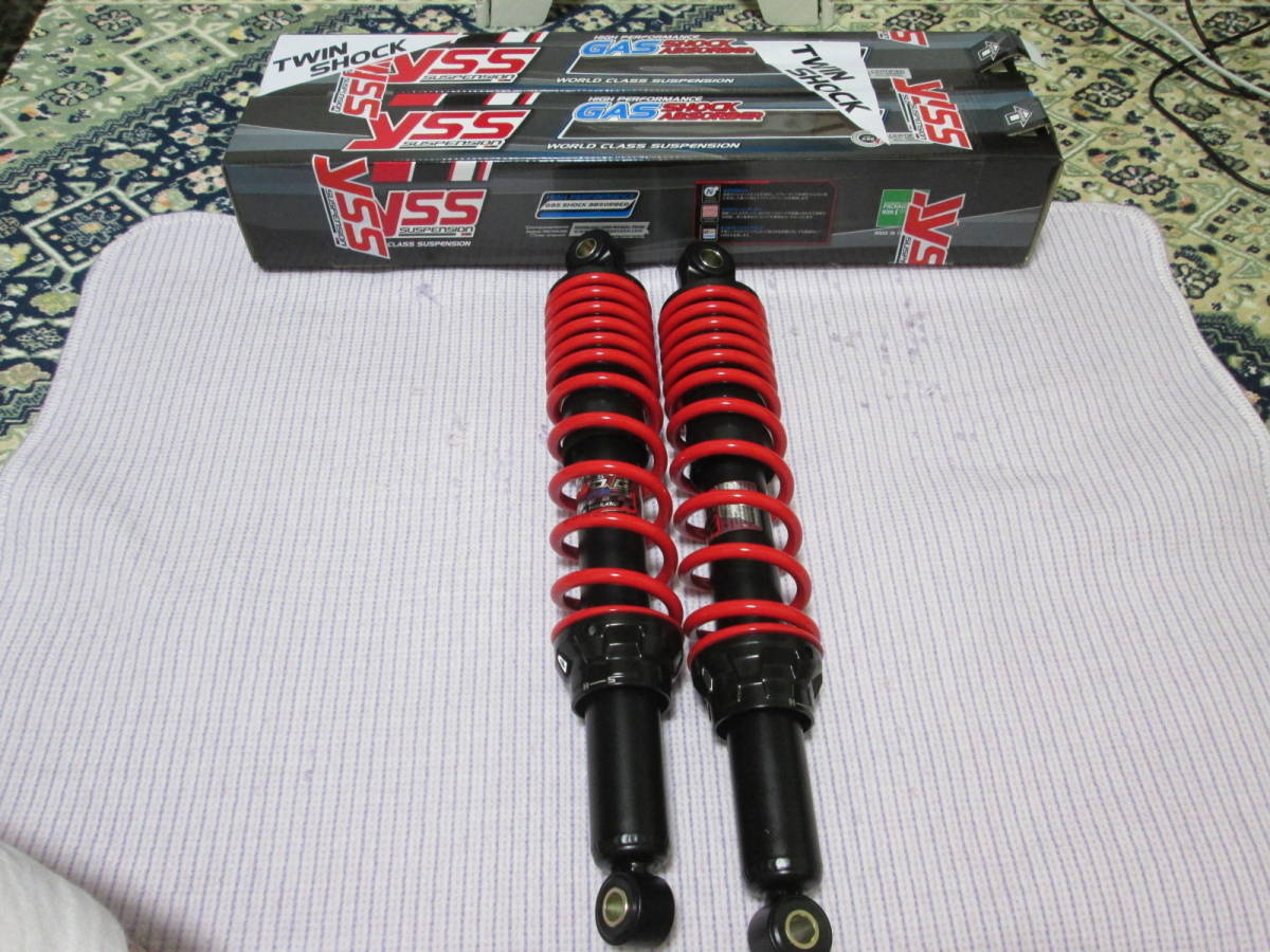 【未使用】TL125/イーハトーブ・バイアルス専用YSSリアサスペーション365mmガス＆オイル入り、落札後、カラー黒か赤どちらか選べます。の落札情報詳細 - ヤフオク落札価格検索 オークフリー