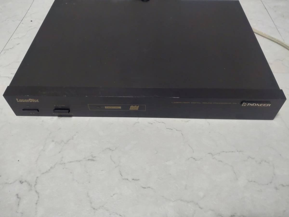 【傷や汚れあり】c7574 ジャンク パイオニアPioneerレーザービジョンデジタルサウンドプロセッサLaservision Digital ...