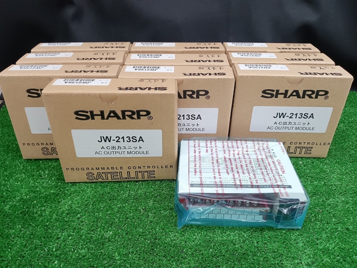 【未使用】未使用品 シャープ SHARP AC OUTPUT MODULE 入出力ユニット JW-213SA 10個セットの落札情報詳細 - Yahoo!オークション落札価格検索 オークフリー